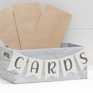 MINI Cards Banner, Custom Canvas Banner, Cards & Gifts Sign, Gift Table ...