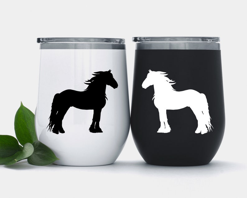 Friesian Horse Decal Friesian Sticker Horse Sticker Horse - Etsy