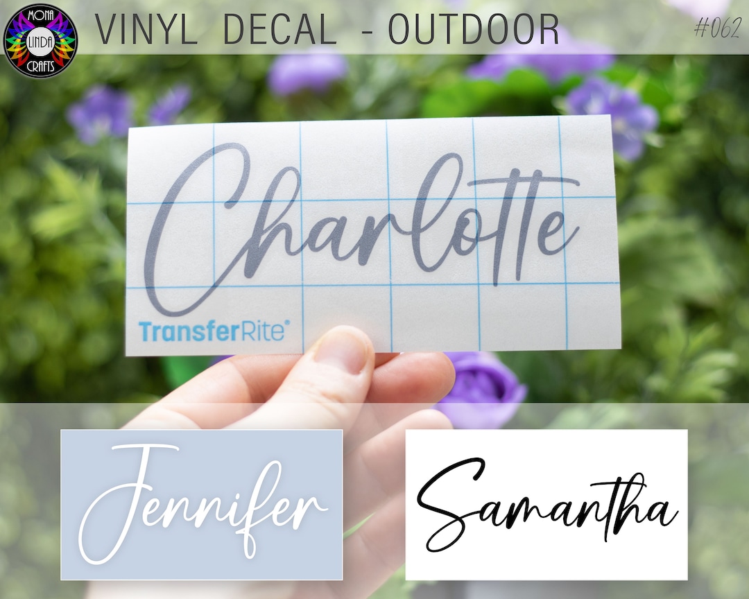 Custom Handwritten Name Decal Custom Name Sticker Signature - Etsy