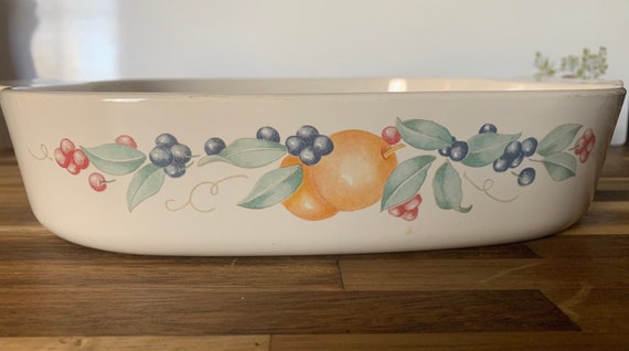 Vintage Corelle Coordinates stoneware Bakeware Corelle | Etsy