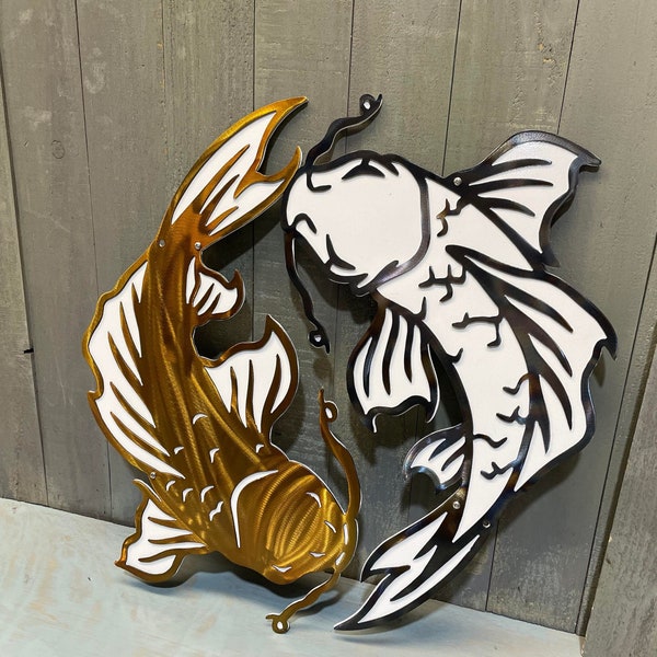 Coi Fish Wall Art - Etsy