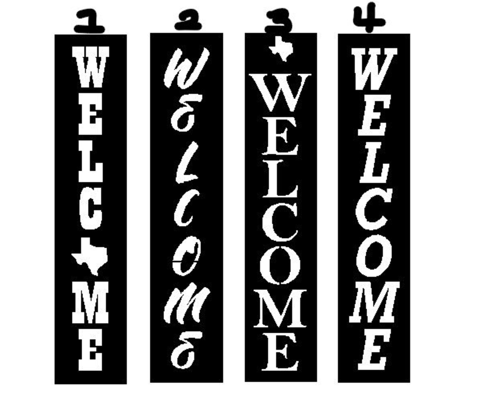 Metal Welcome Sign Custom Plasma Cut Sign Art | Etsy