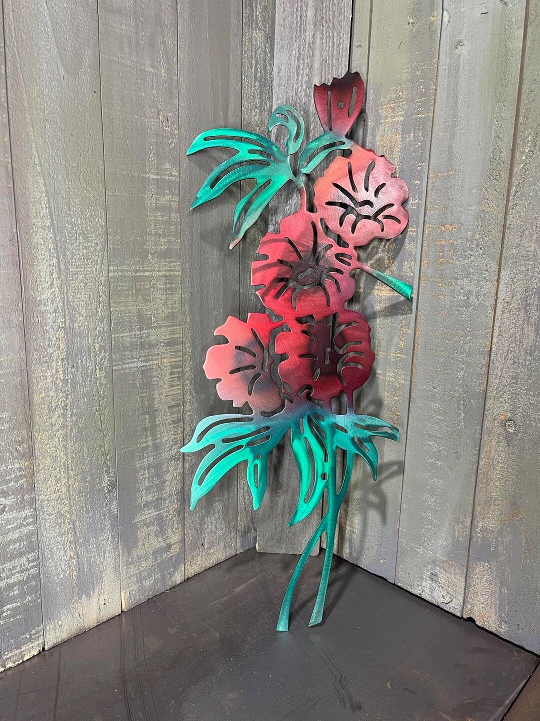 Metal Flower Bunch Bouquet Plasma Cut Sign Art - Etsy