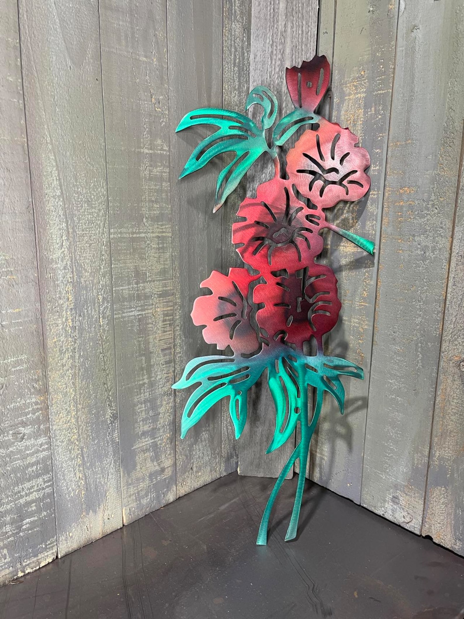 Metal Flower Bunch Bouquet Plasma Cut Sign Art - Etsy
