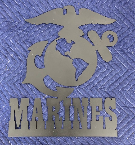 Metal Marines Sign | Etsy