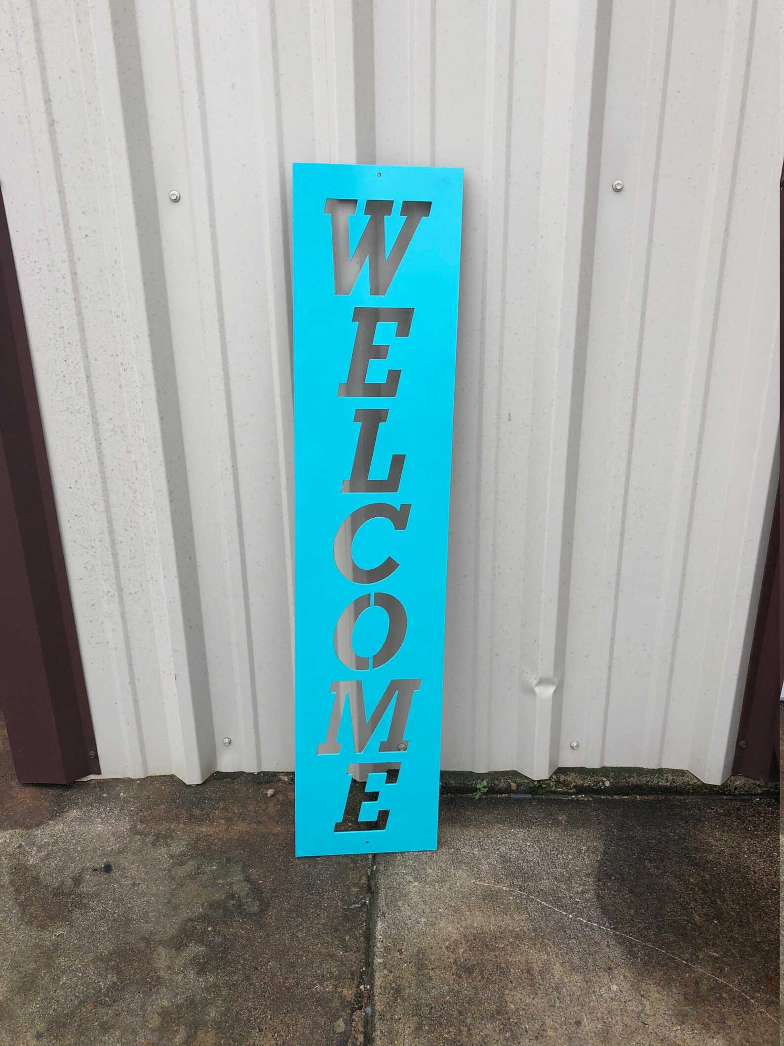 Metal Welcome Sign Custom Plasma Cut Sign Art - Etsy