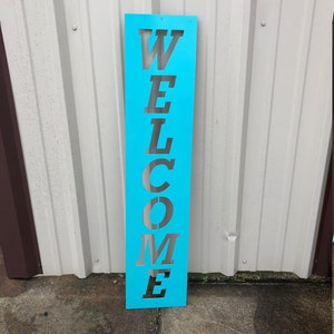 Metal Welcome Sign Custom Plasma Cut Sign Art - Etsy