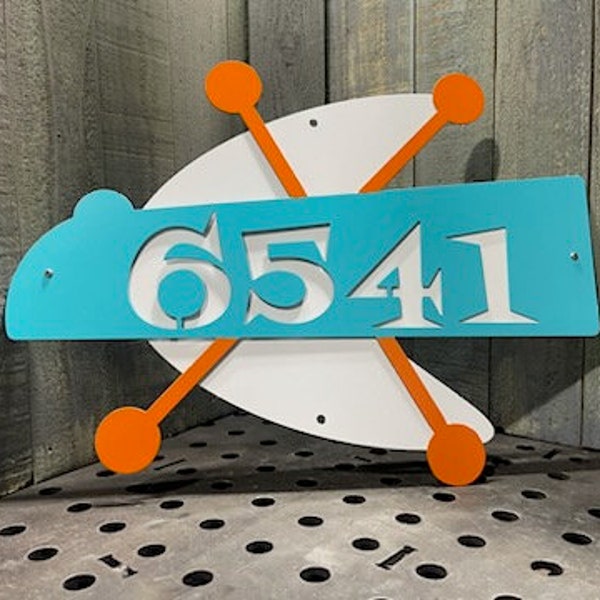 Mcm House Numbers - Etsy