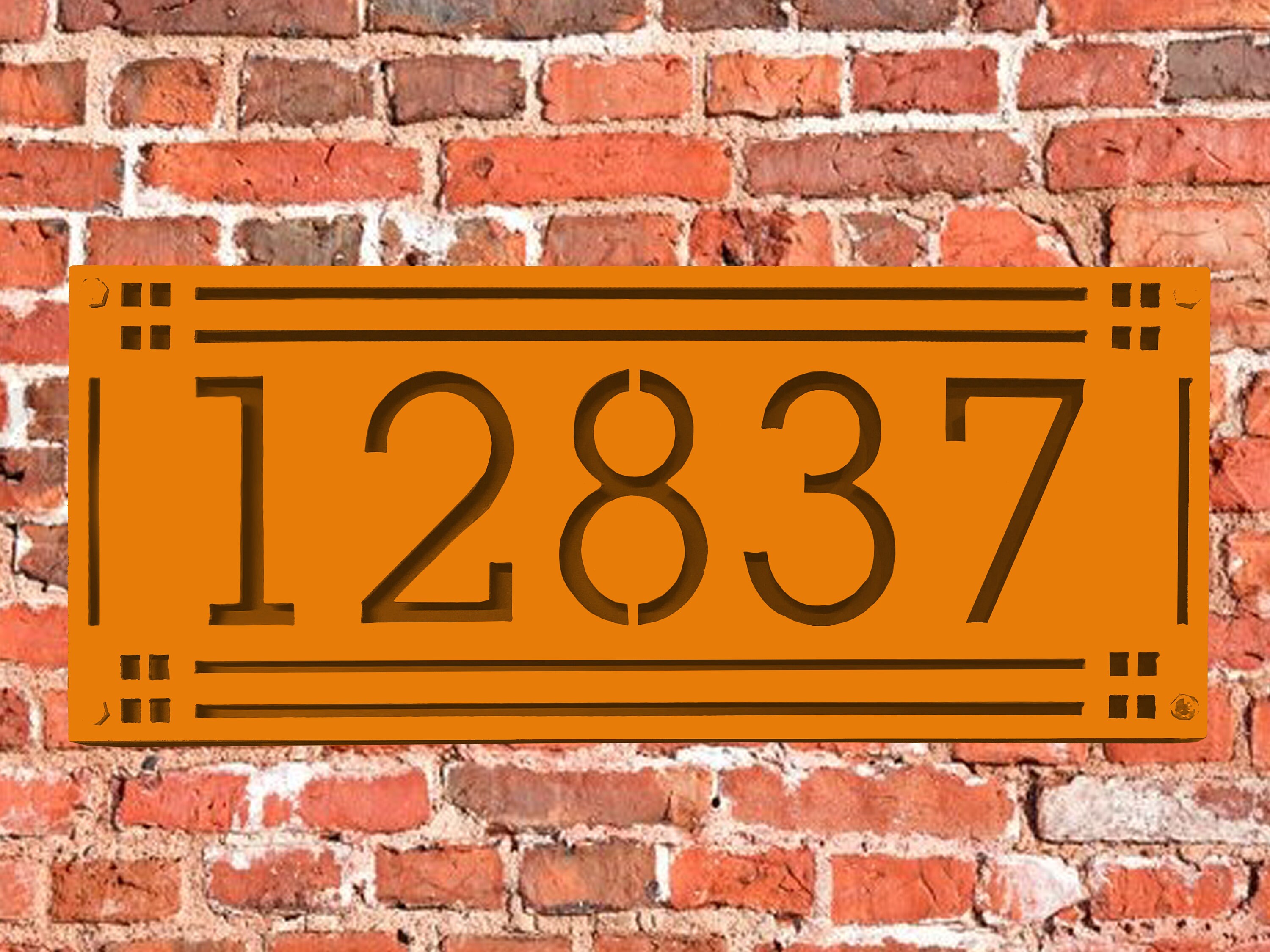 Vintage Rustic Address Sign / Number Plaque / Home Address - Etsy