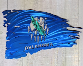 Metal Oklahoma Sign - Etsy