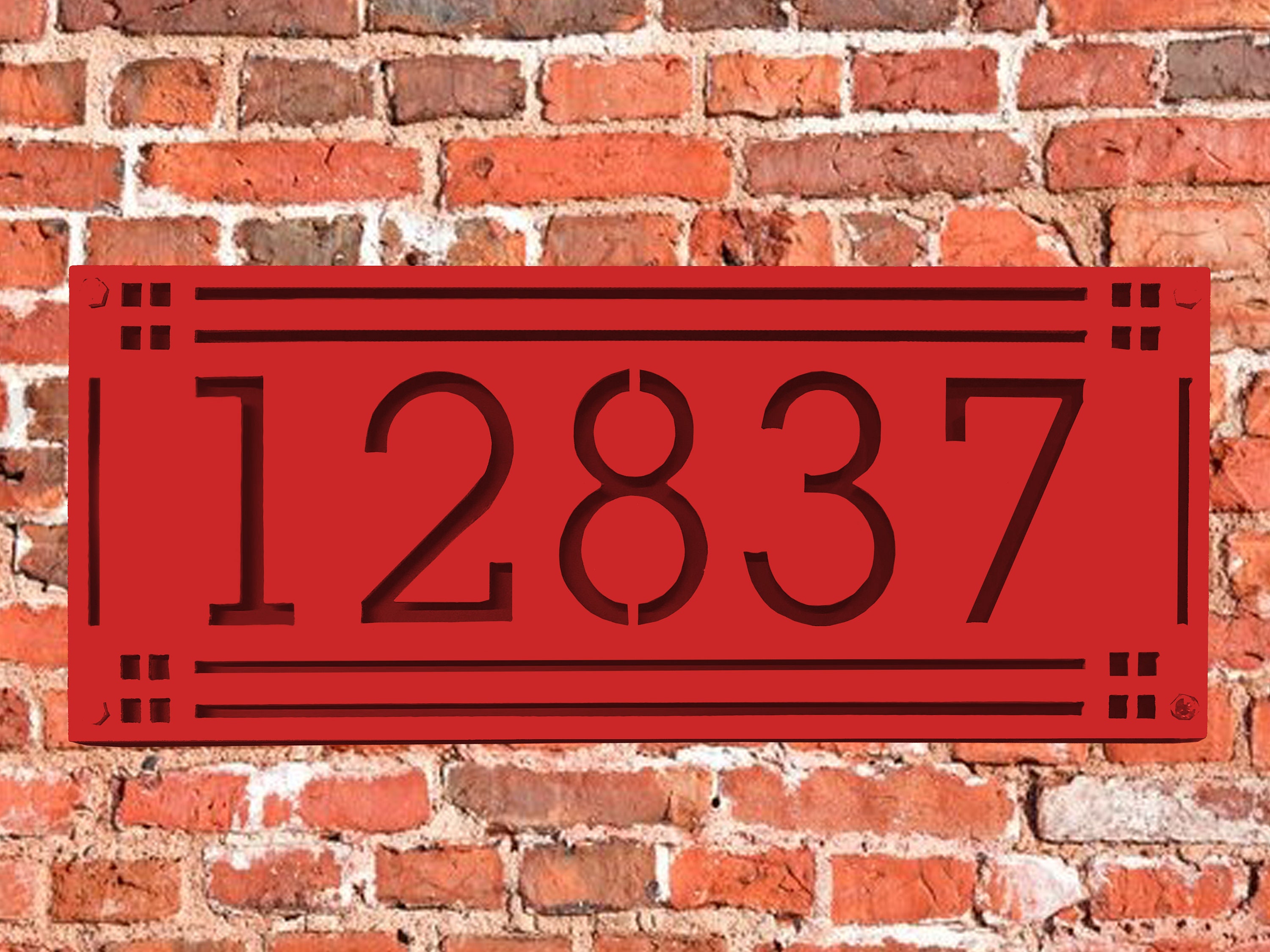 Vintage Rustic Address Sign / Number Plaque / Home Address - Etsy
