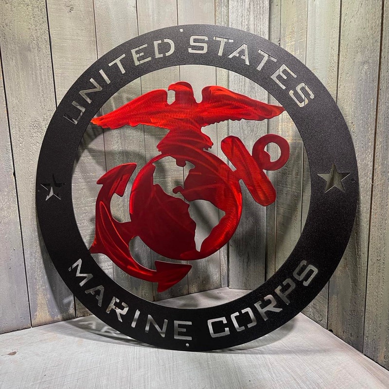 Usmc Wall Art - Etsy