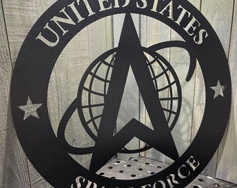 Space Force Metal Sign - Etsy