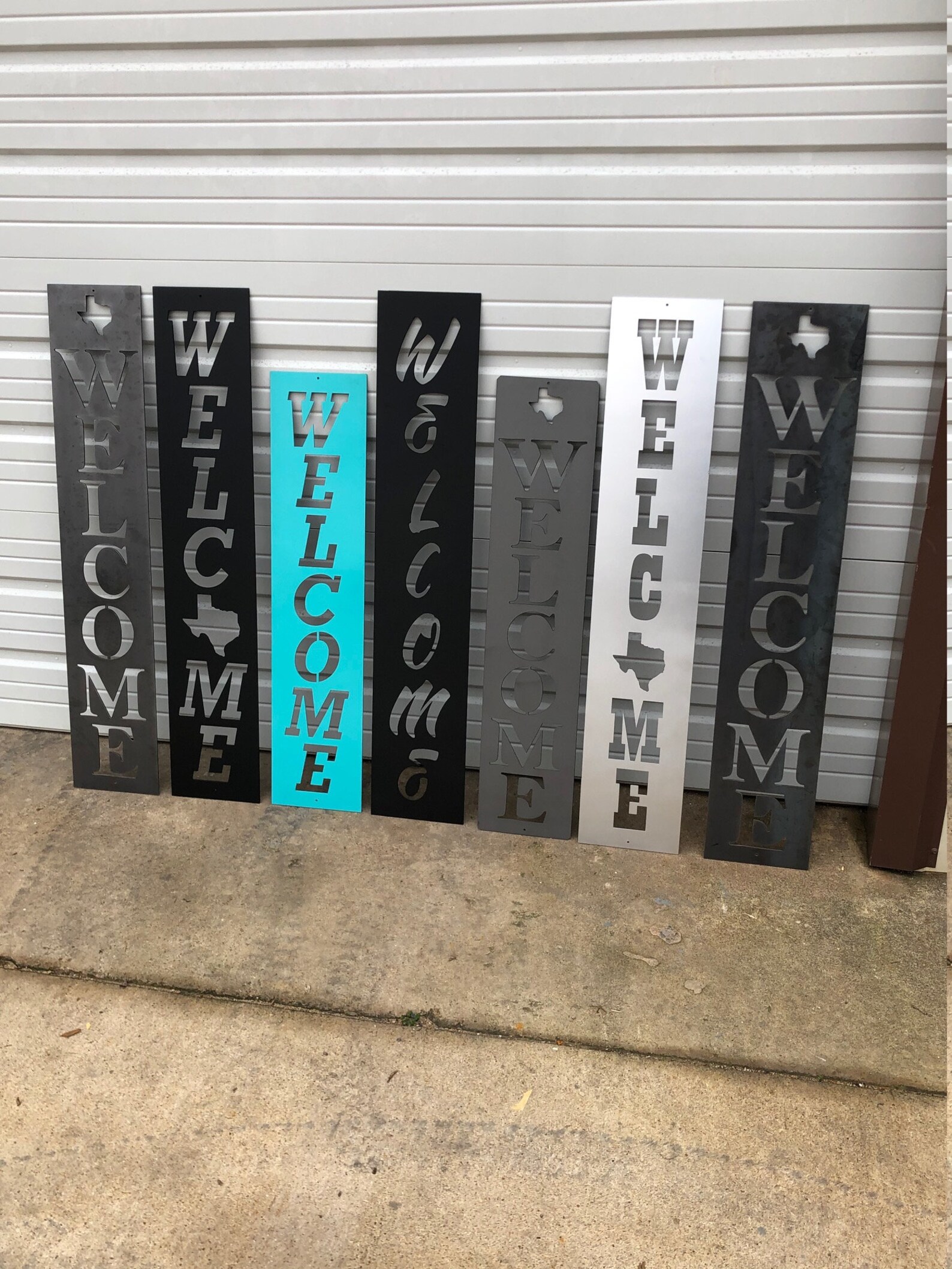 Metal Welcome Sign Custom Plasma Cut Sign Art | Etsy