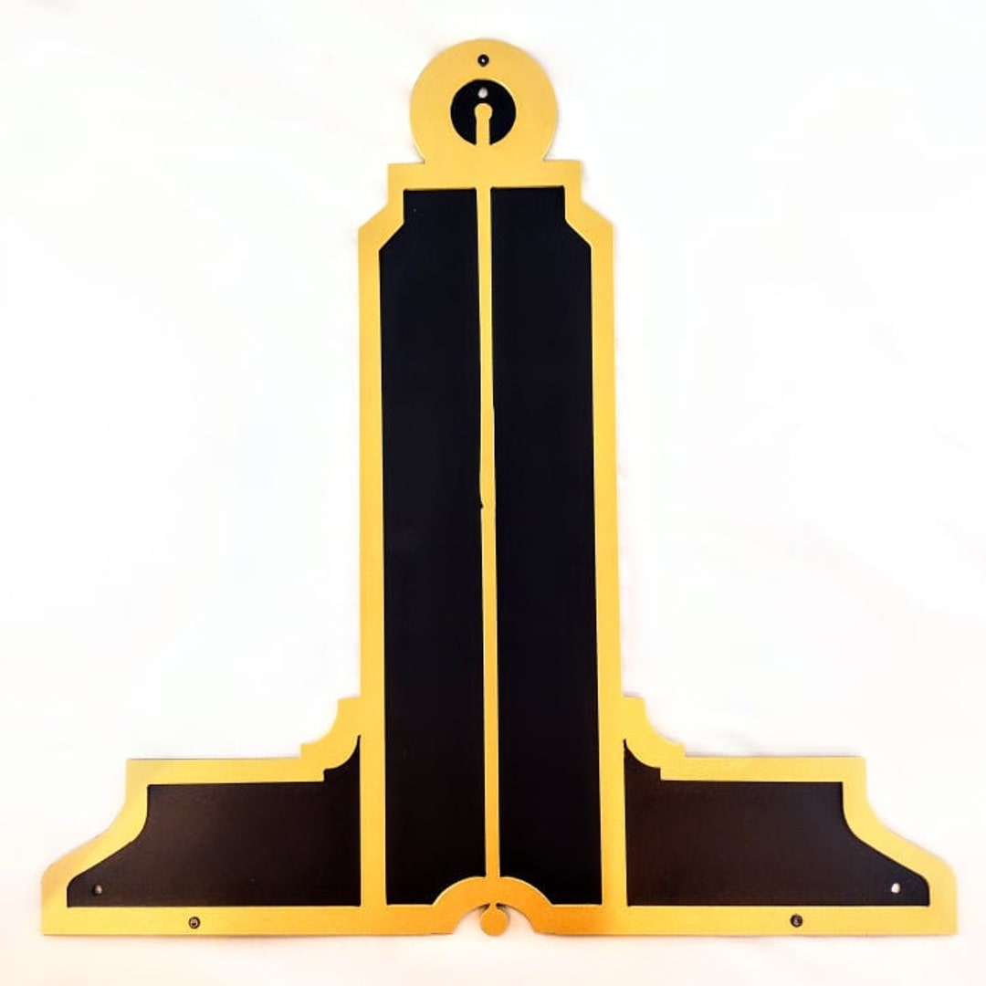 Metal Senior Warden Jewel Masonic Lodge Double Layer Plasma Cut Sign ...