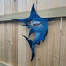 Metal Tribal Marlin Fish Sign - Etsy