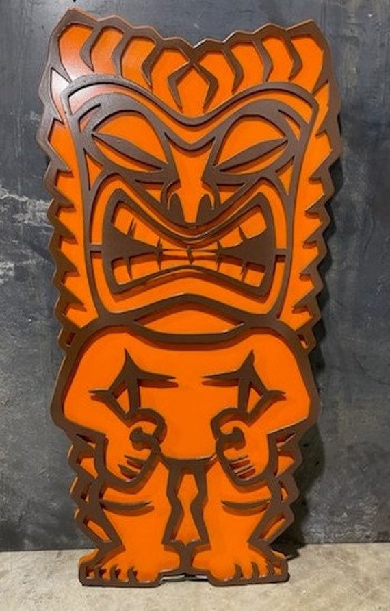 Tiki Man Painting