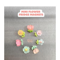 BEST DEAL Pressed Dried Flower Botanical Magnet Set, Cute Glass Magnets ...