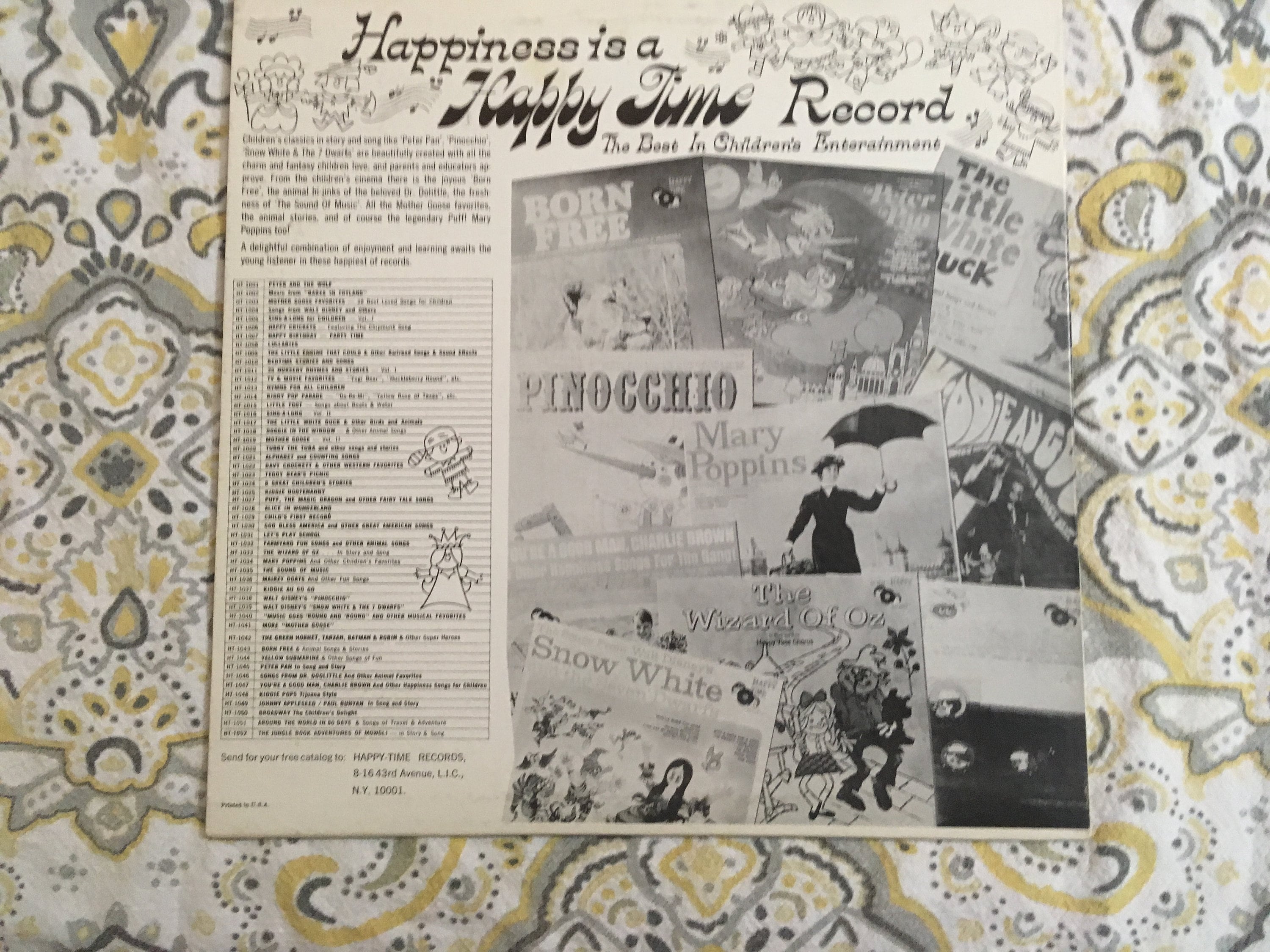 More Walt Disney Favorites by Happy Time Records - Etsy