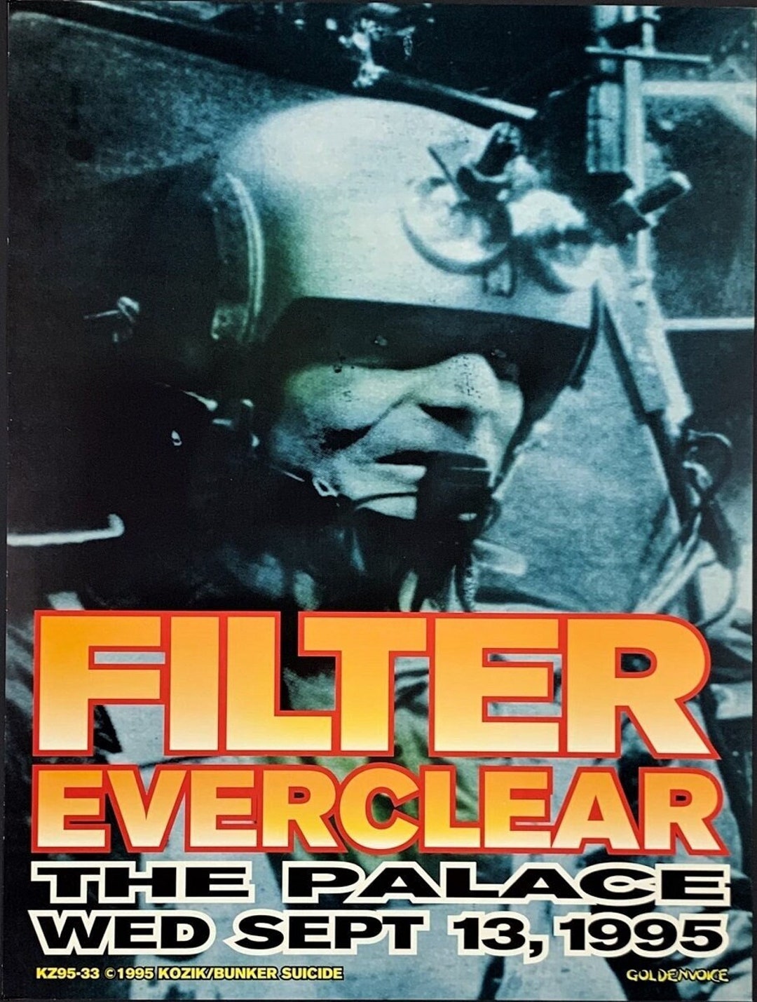 Filter POSTER Everclear Unsigned Frank Kozik Lithograph Palace 1995 ...