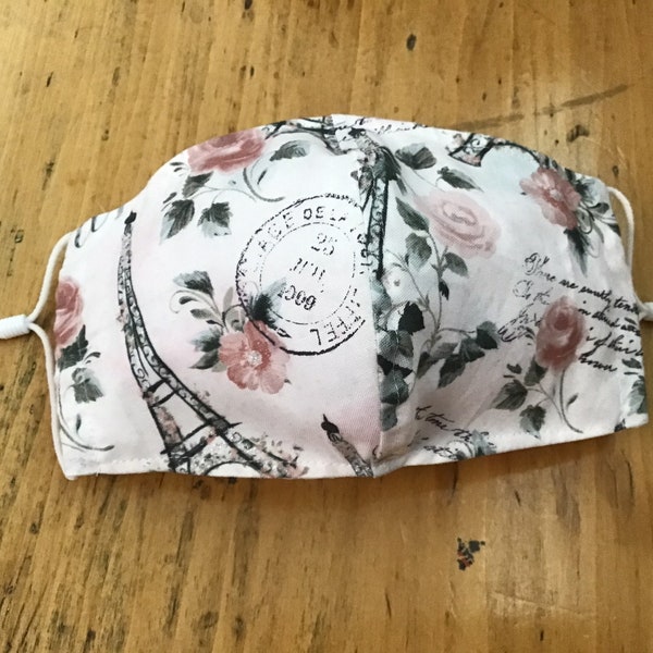 Eiffel Tower Face Mask - Etsy