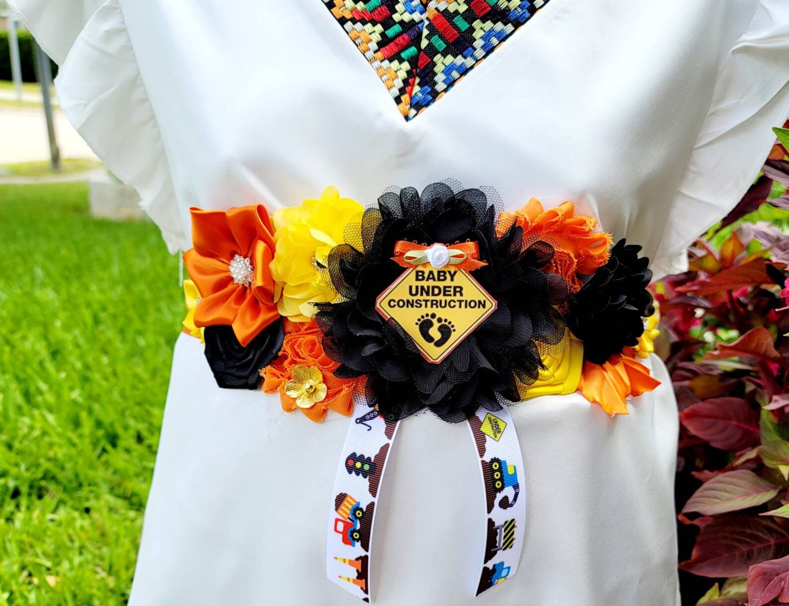 Baby Under Construction Baby Shower Theme /construction Mum ...