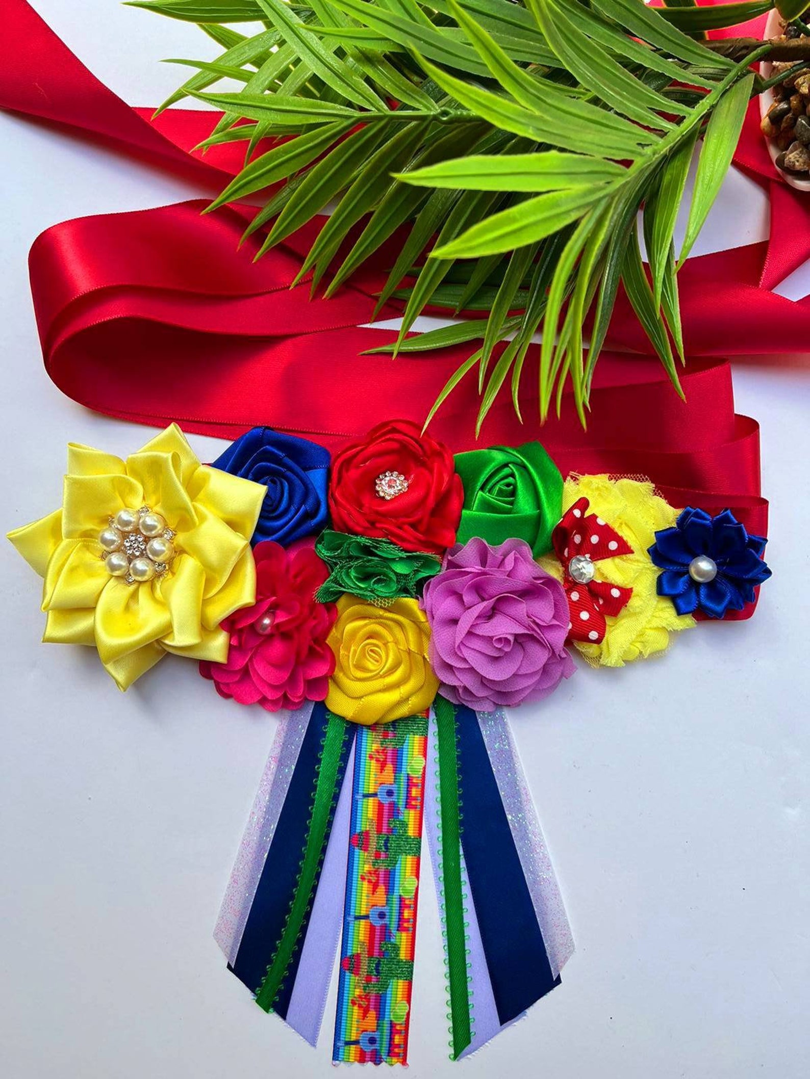 Fiesta Baby Shower Belly Sash/fiesta Baby Shower Theme/fiesta - Etsy