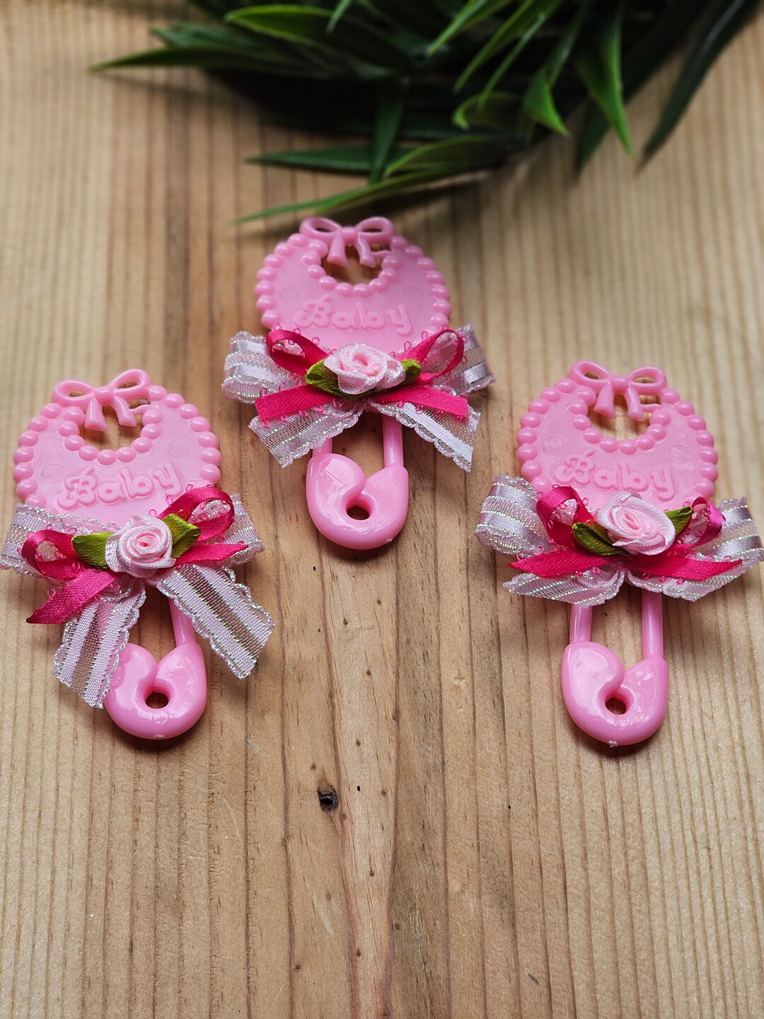Baby Shower Guest Pins/it's a Girl Baby Shower Guest Pins/pink Baby ...