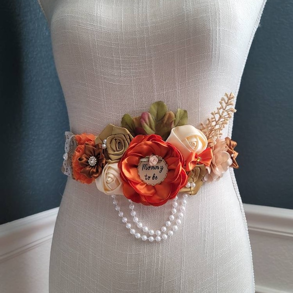 Flower Sash - Etsy