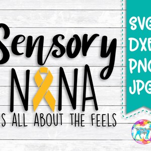SPD Awareness Svg, Sensory Processing Disorder Dxf, Png, Files For ...