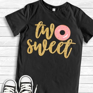 2nd Birthday, Two Sweet, SVG, DXF, PNG, Files For, Silhouette, Cricut ...