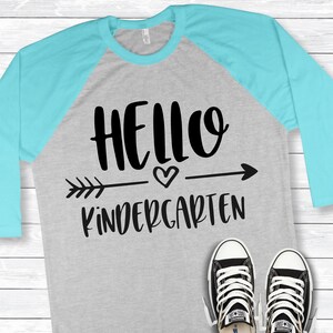 Hello Kindergarten SVG, Kindergarten, School Svg, 1st Day of School ...