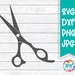 Salon Scissors Svg, Scissors Svg, Hairstylists, Barber, Hair Stylist ...