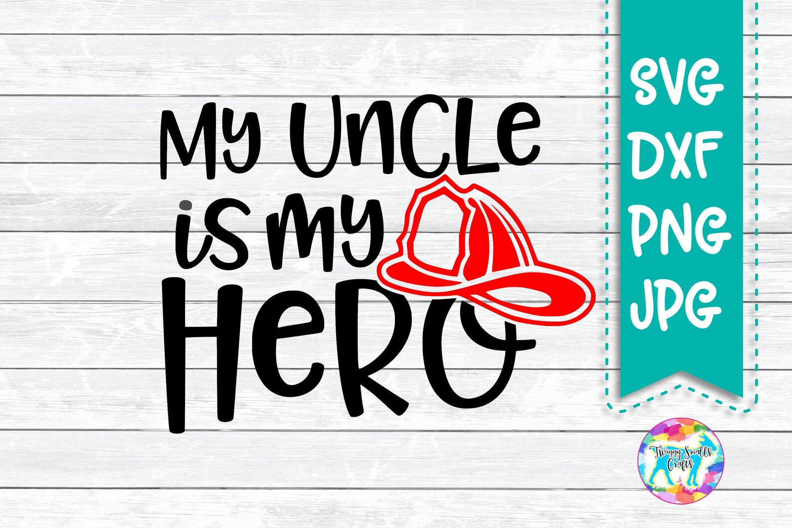 Firefighter Svg My Uncle is My Hero Fire Department Fathers - Etsy