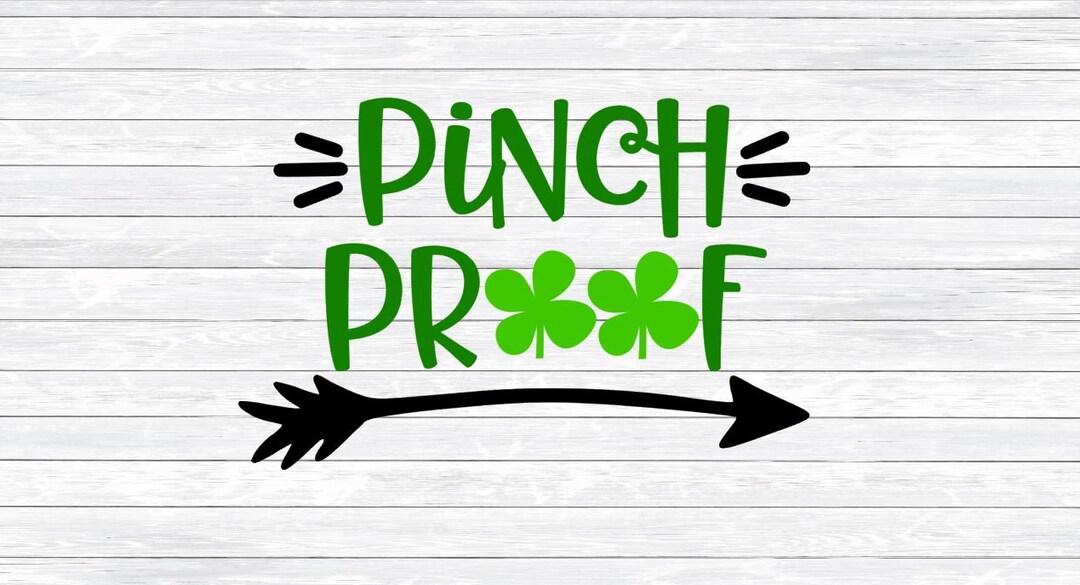 St. Patrick's Day Boys Svg, Pinch Proof, Four Leaf Clover, Shamrock ...