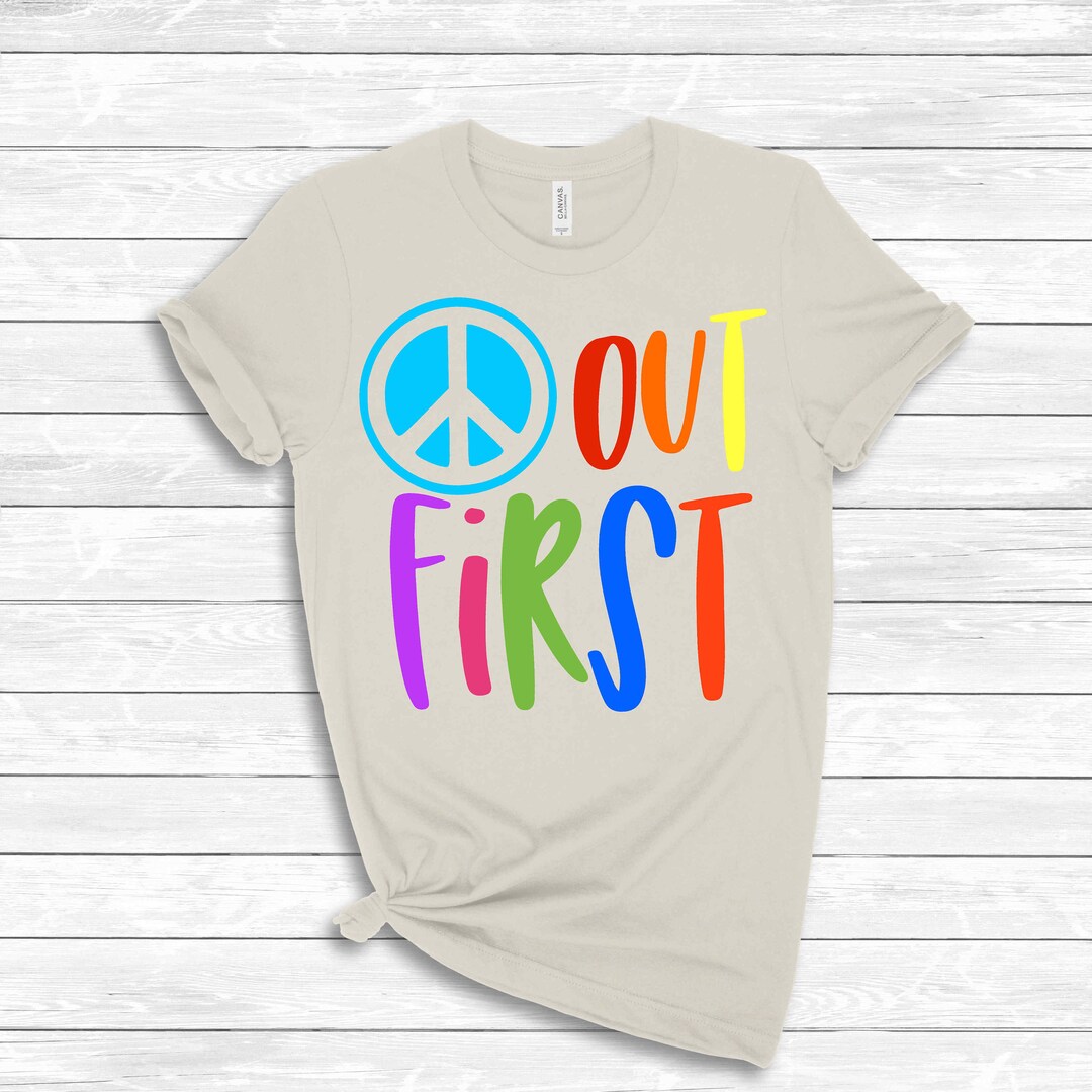 Peace Out First Grade, 1st Grade SVG, Last Day of School, DXF, PNG ...