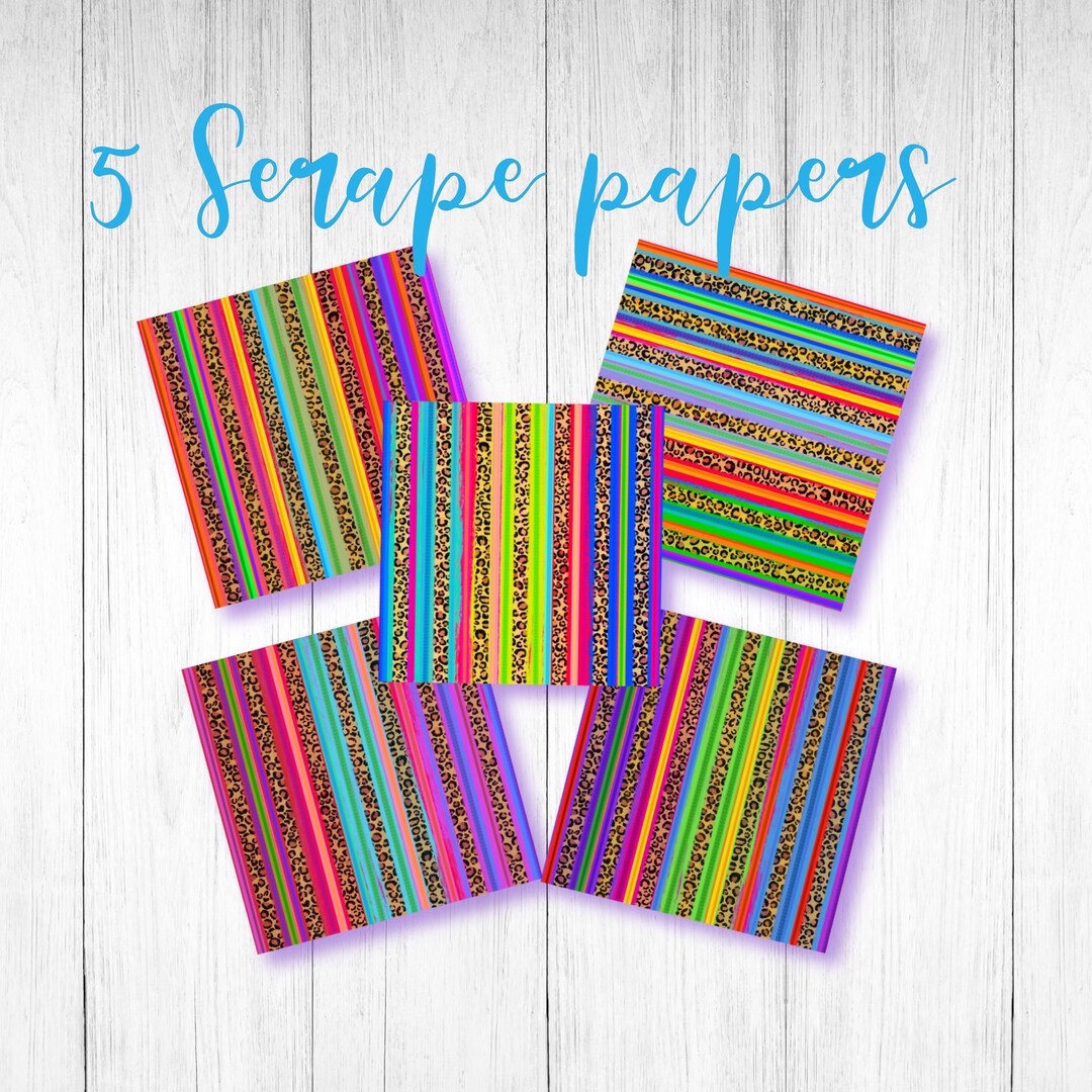 Serape Digital Papers, Sublimation, Digital Downloads, Sublimation ...