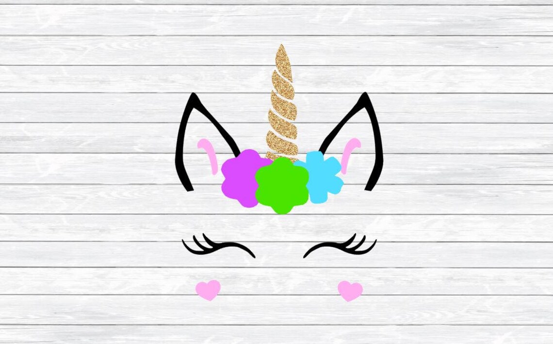 Unicorn Head Unicorn Face Unicorn Eyelashes Unicorn Horn - Etsy