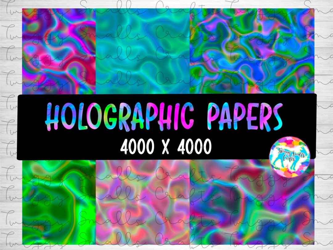 Holographic Digital Paper Pack, Sublimation Elements, Sublimation ...