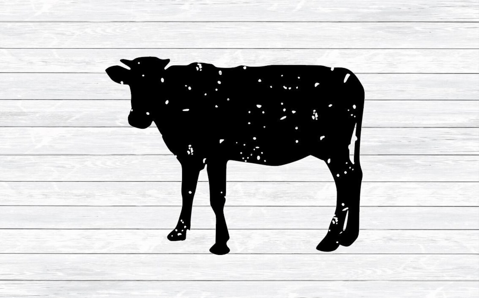 Grunge Cow Svg, Distressed Cow, Heifer, Bull, Farm, SVG DXF PNG, Files ...