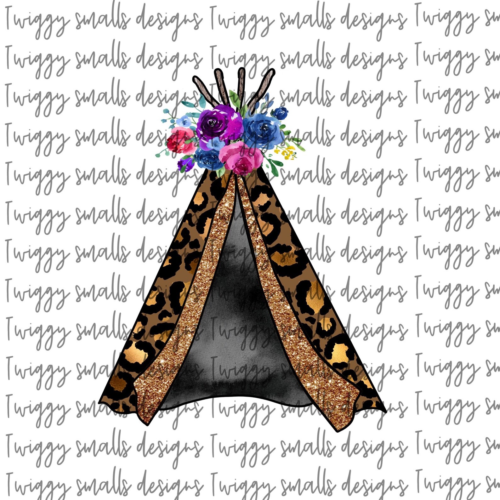 Boho Sublimation Design Downloads Hand Drawn Tee Pee Tribe | Etsy