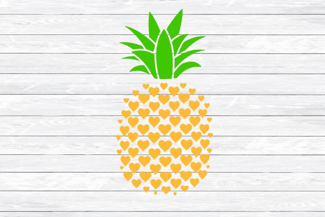 Pineapple Svg, Pineapple Clipart, Pineapple Cut File, Summer, Dxf, Png ...