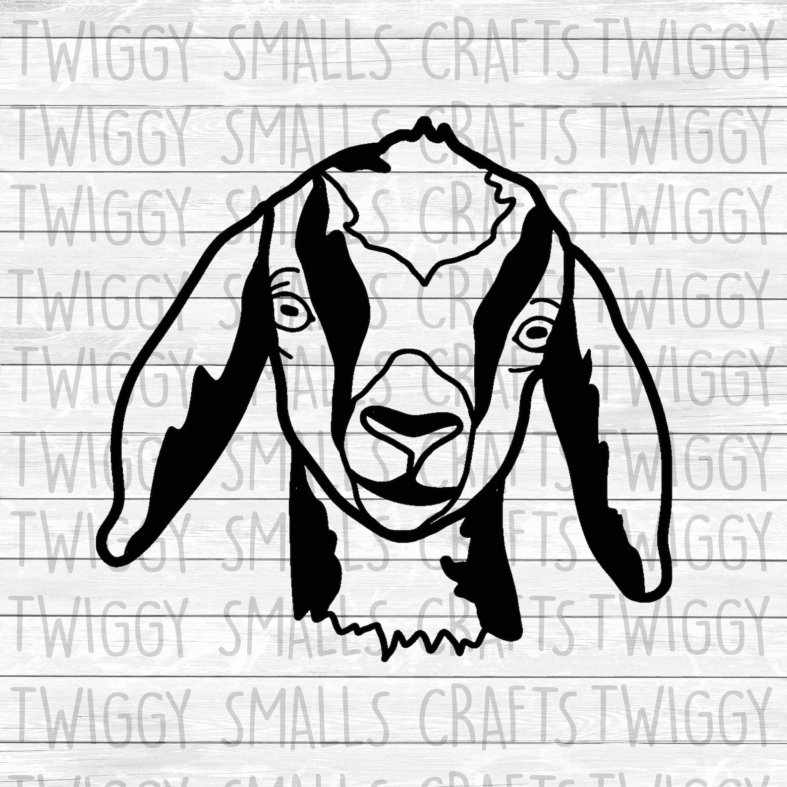 Goat Svg Show Goat Farm Animals Svg Dxf Png Files For - Etsy