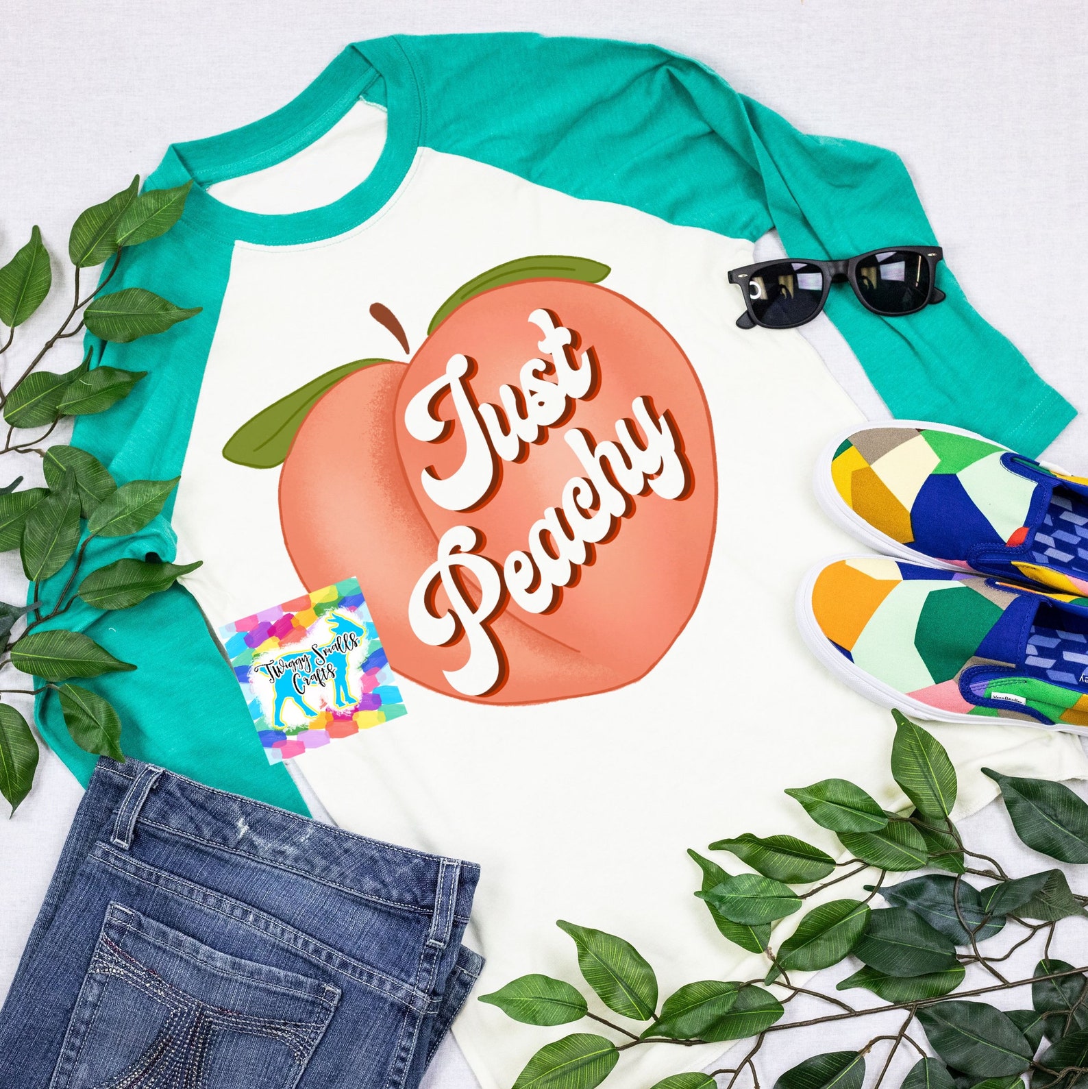 Peach Sublimation Design Download, PNG Files, Just Peachy, Digital ...