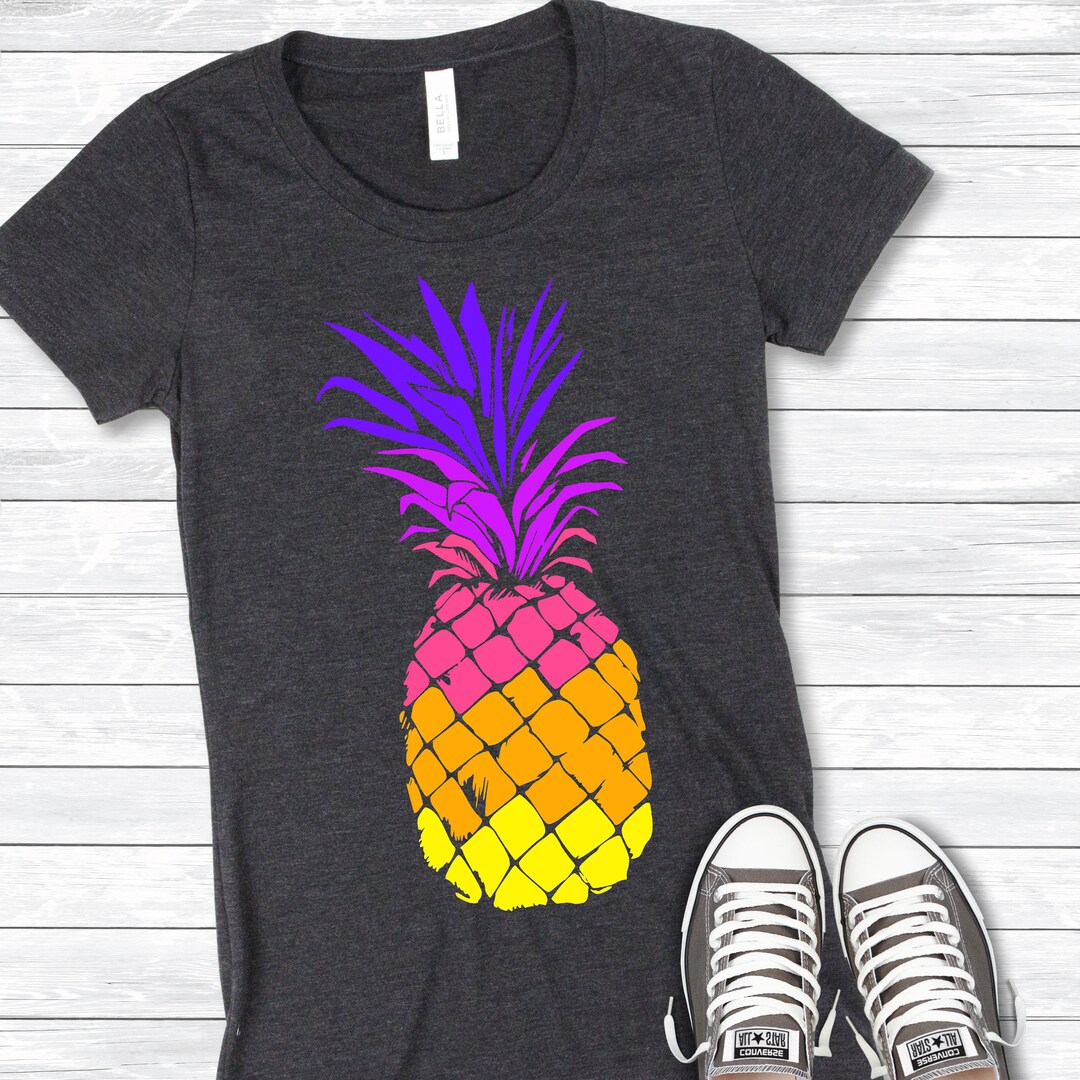 Ombre Svg, Pineapple Svg, Grunge Svg, Distressed Svg, Summer Svg, DXF ...