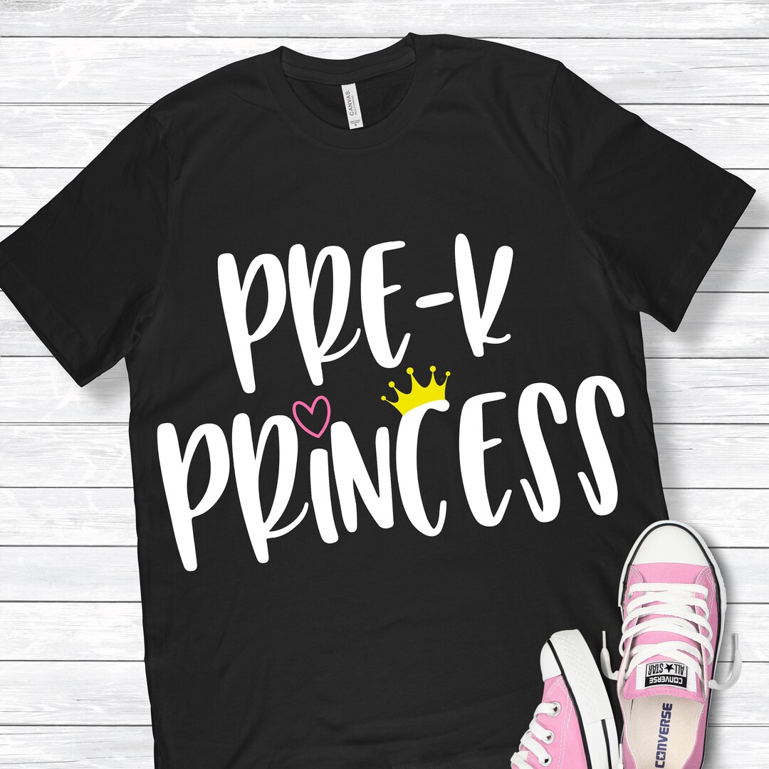 Pre-k Princess, Pre-k Svg, First Day of School, Back to School ...