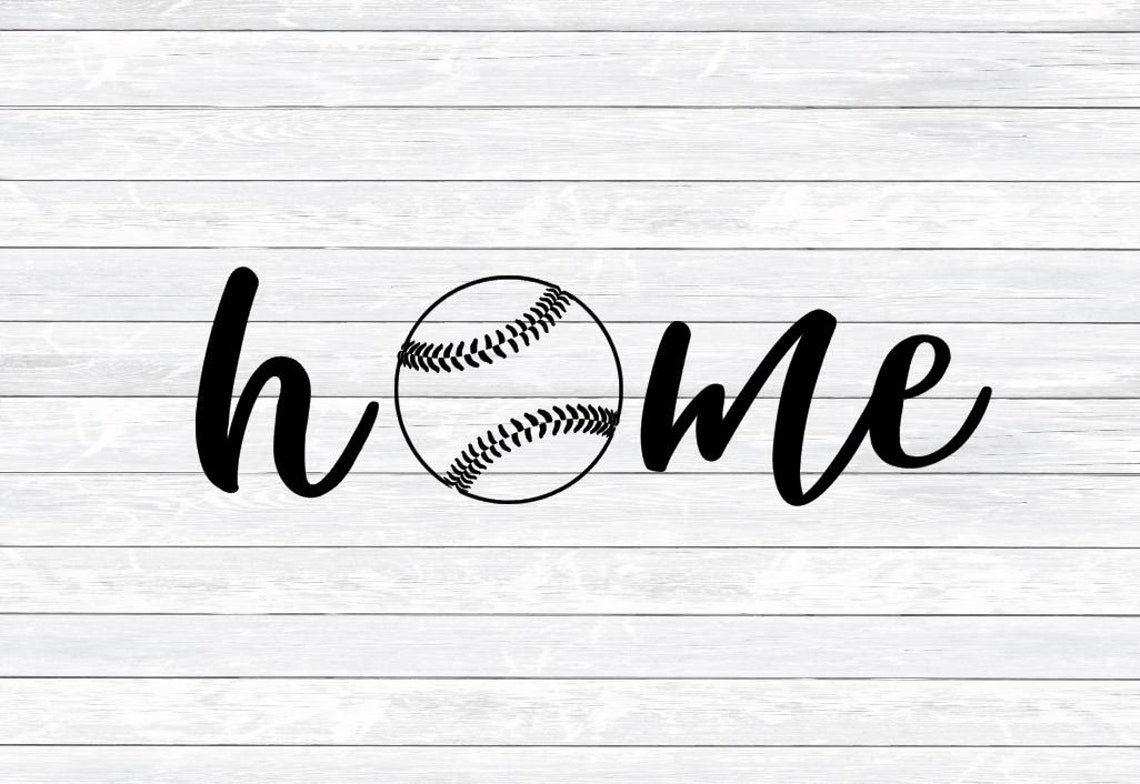 Baseball Svg Home Base Svg Baseball Field Baseball Mom - Etsy