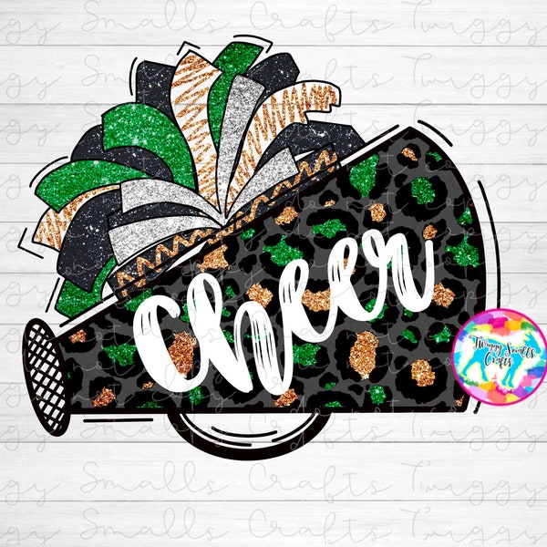 Black and Gold Cheer Stickers - Etsy