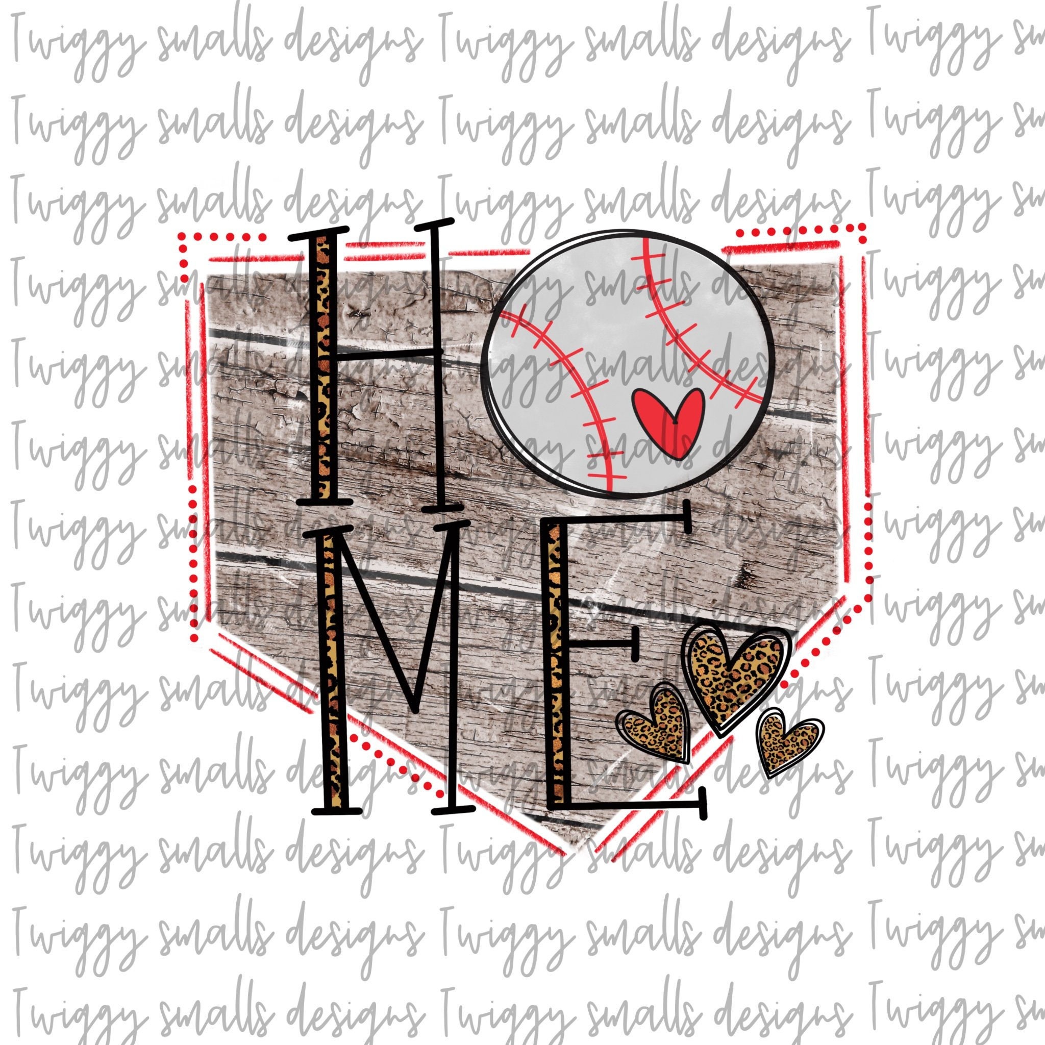 Baseball Sublimation Design Download Hand Lettered Baseball | Etsy