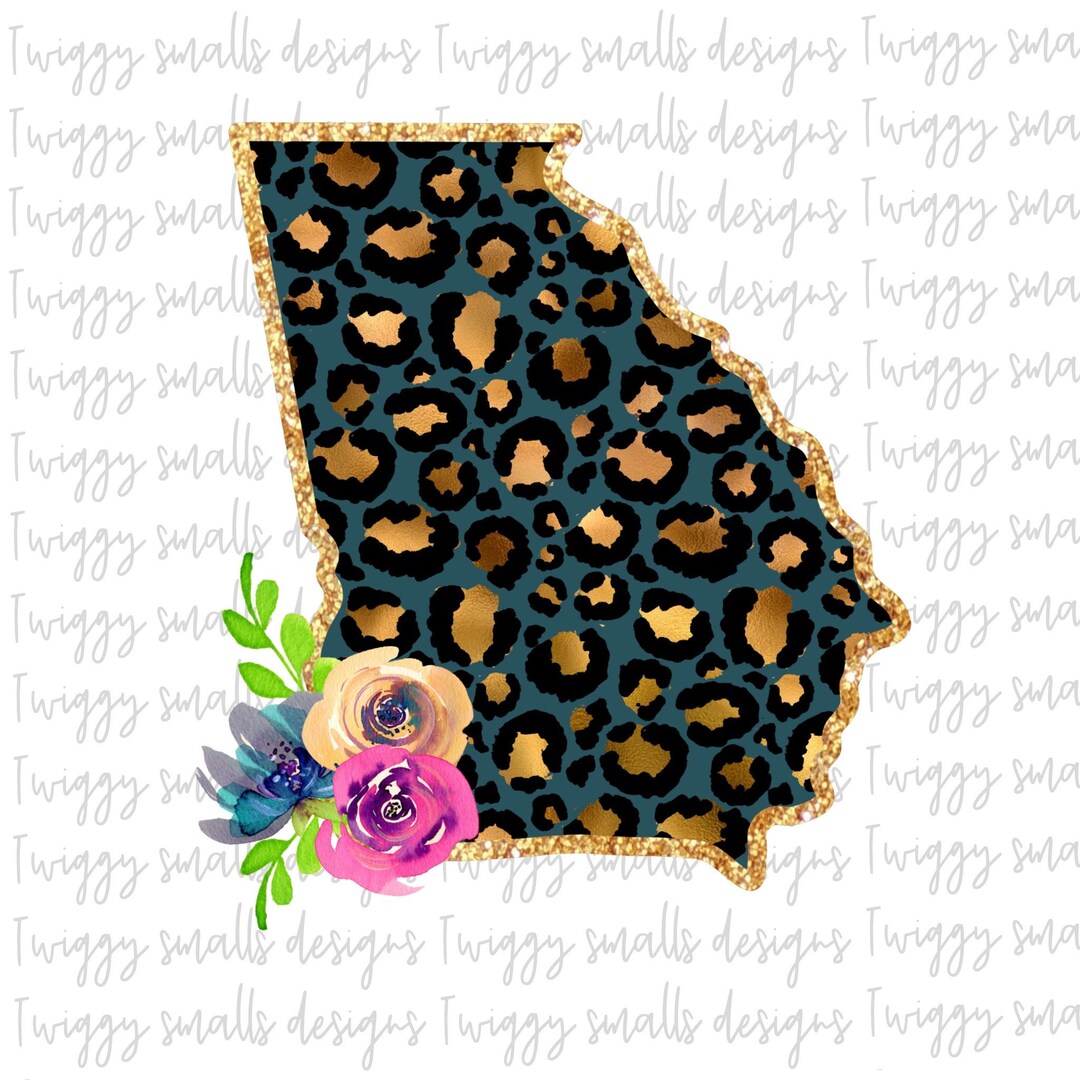 Georgia Design, Digital Print, Sublimation Download, Sublimation ...
